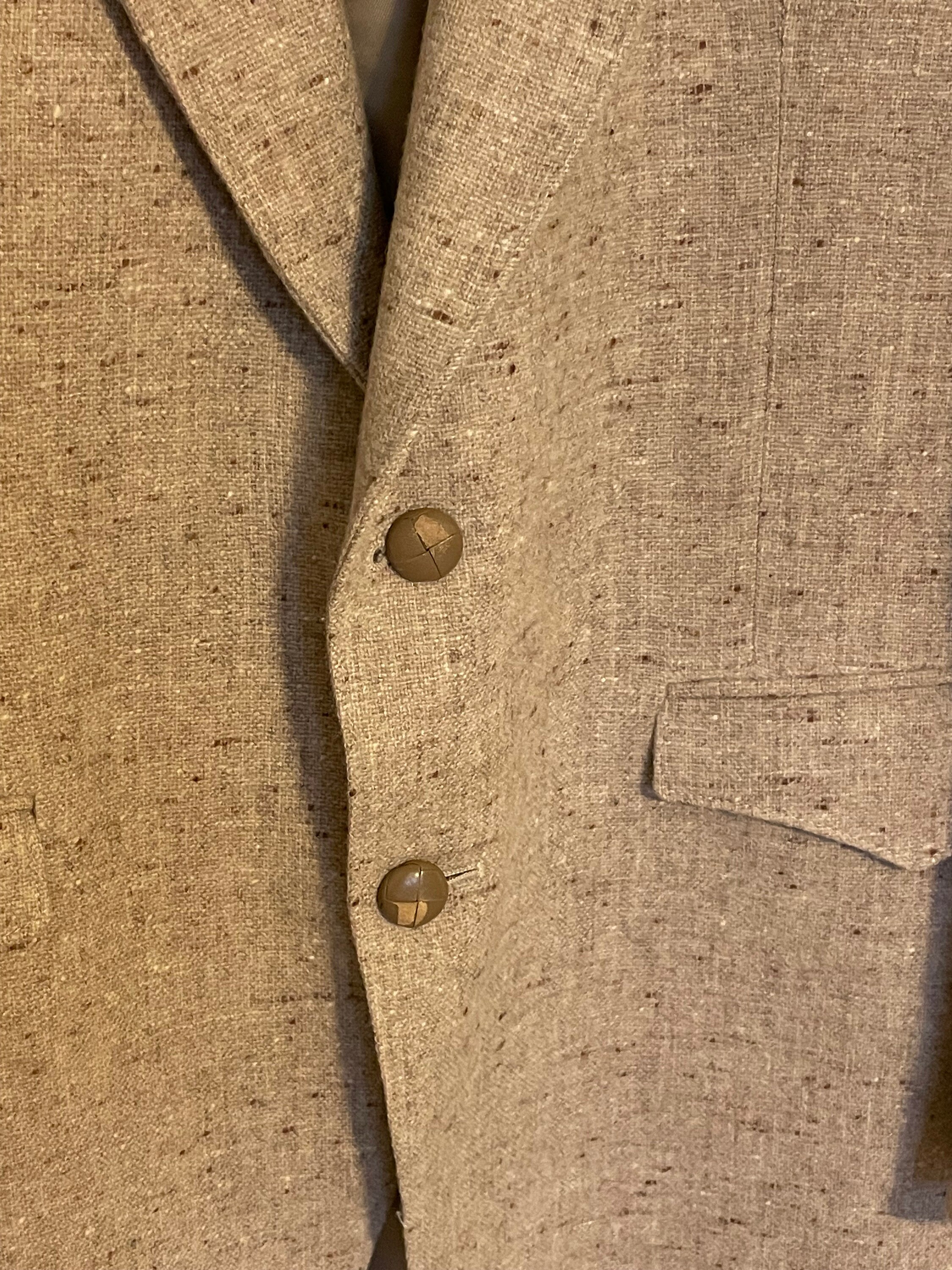 70s Sand Color Western Sport Coat - Etsy