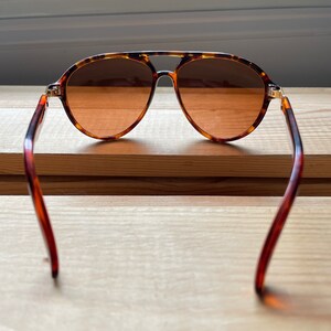 Teardrop Aviator Sunglasses - Tortoise Shell Frames and Copper Lenses ...