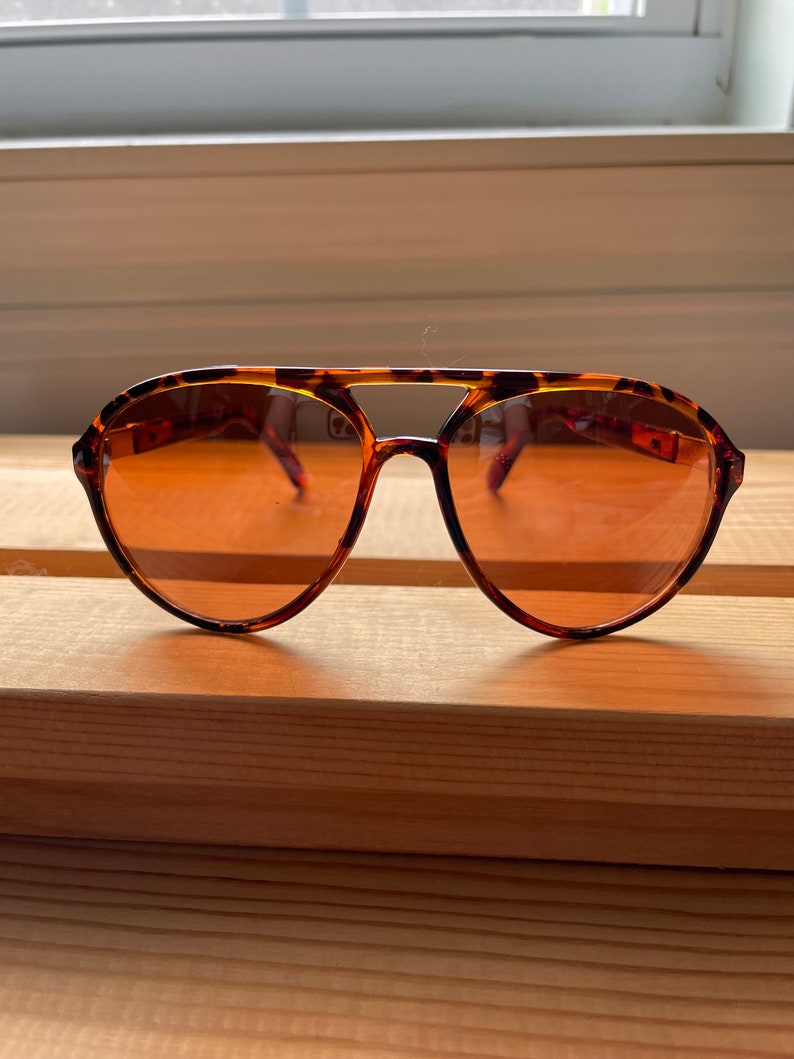 Teardrop Aviator Sunglasses - Tortoise Shell Frames and Copper Lenses ...