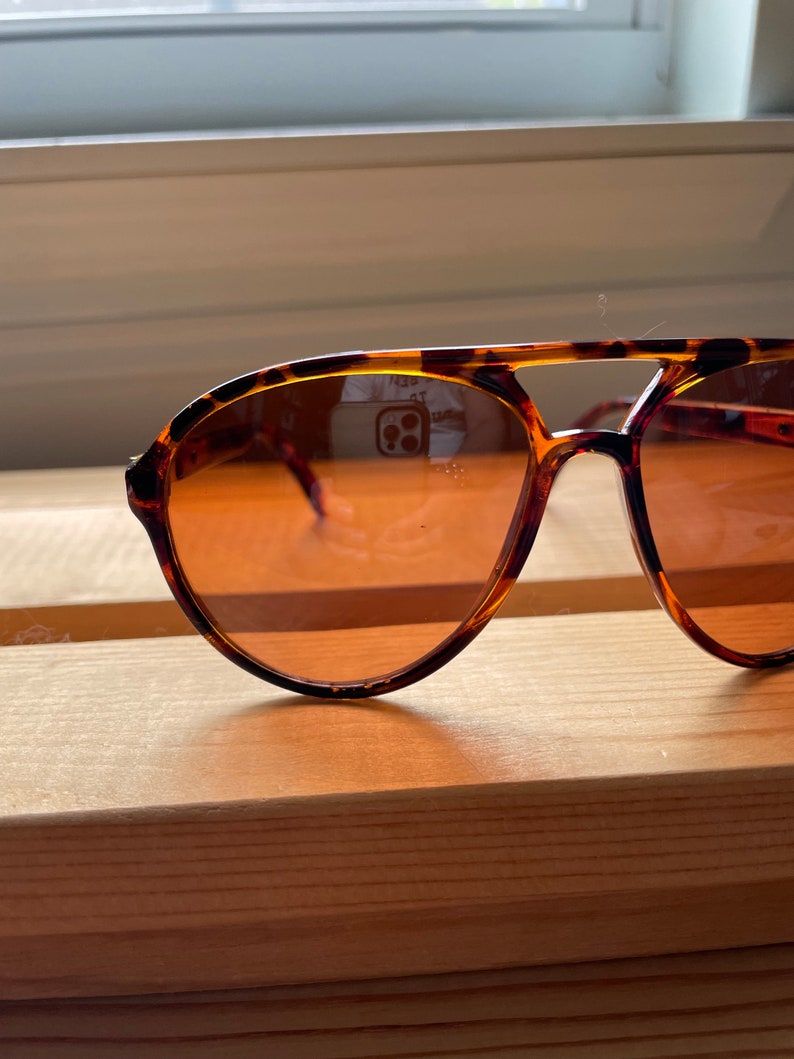 Teardrop Aviator Sunglasses - Tortoise Shell Frames and Copper Lenses ...