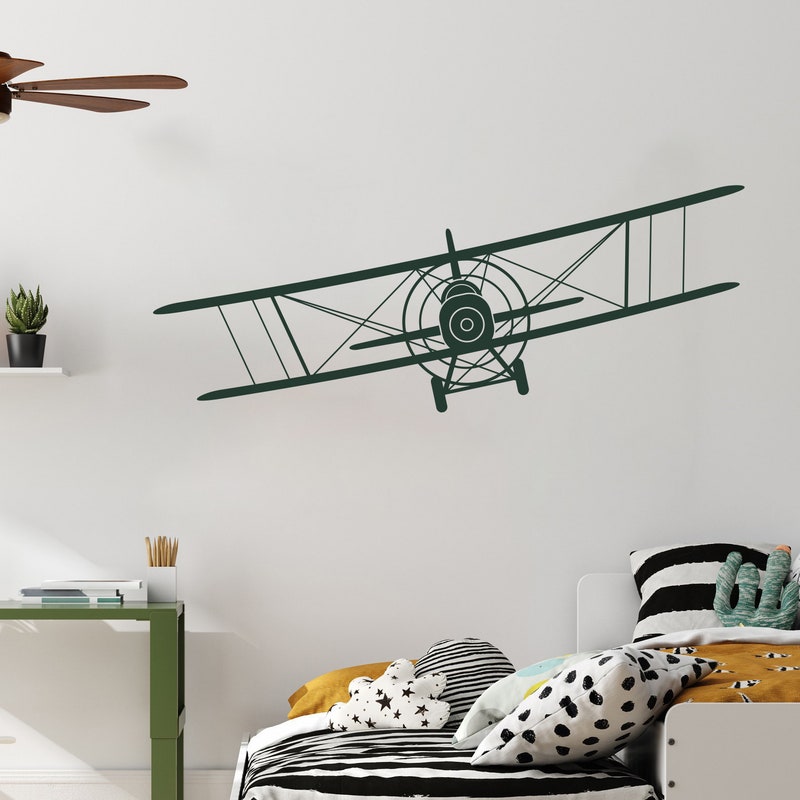 Biplane Decals - Etsy