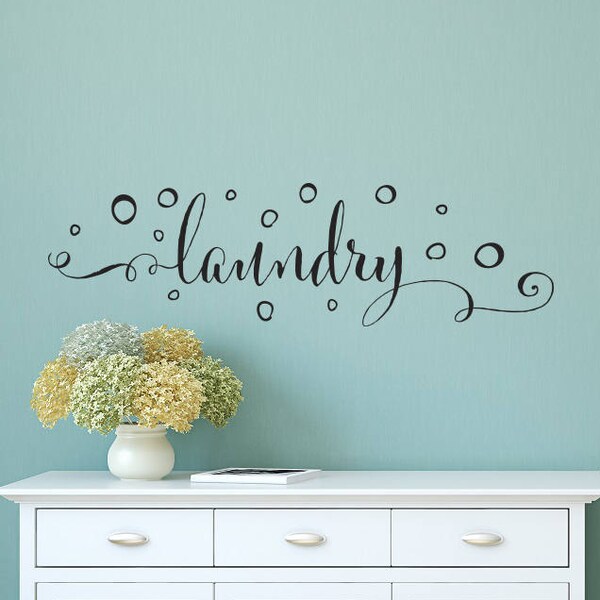 Laundry Room Decals - Etsy