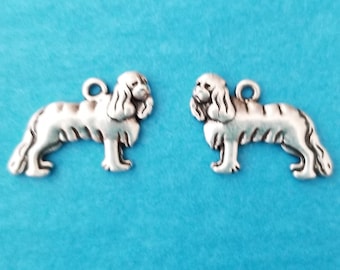 Cavalier King Charles Spaniel Dog Charms | Etsy
