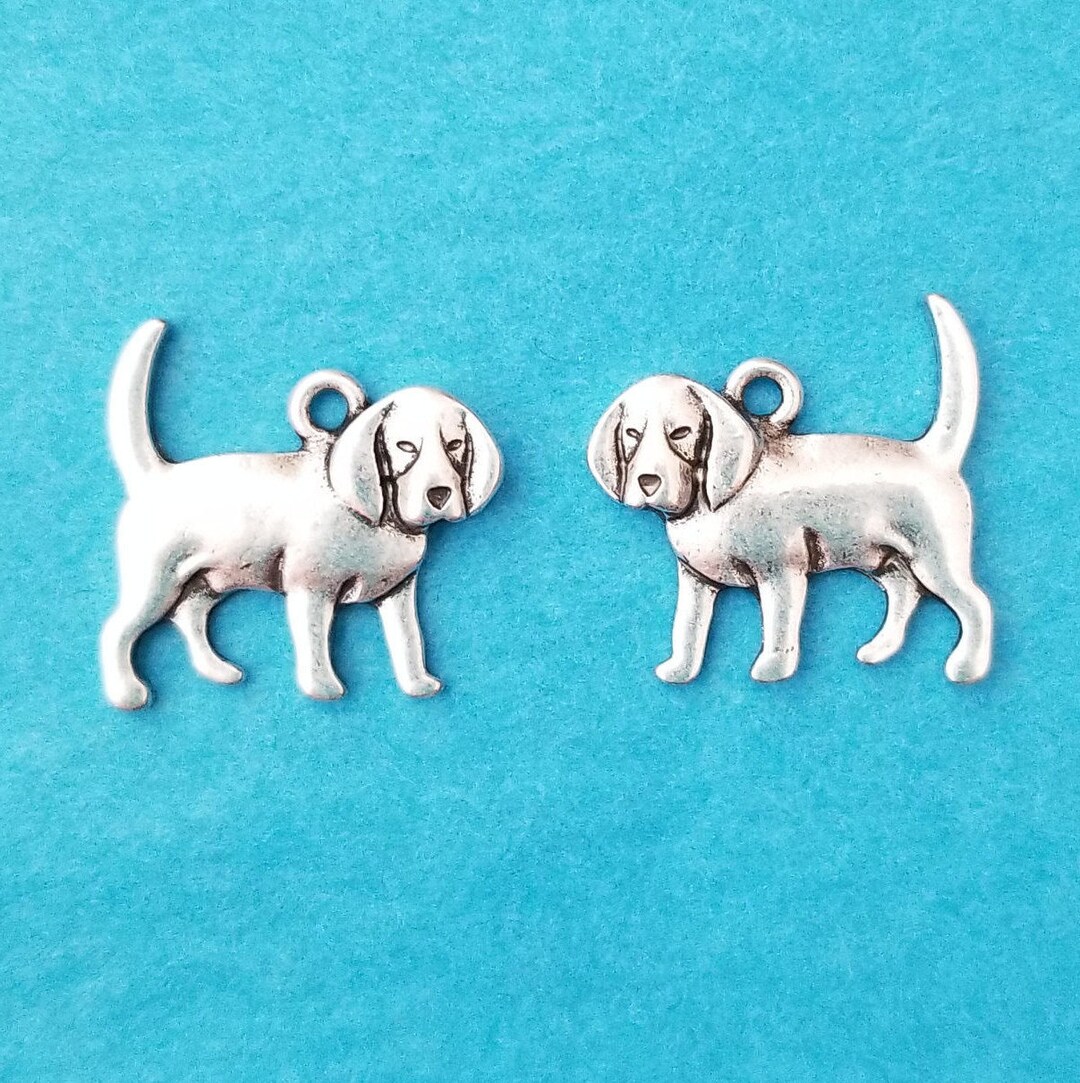 Beagle Dog Charms - Etsy