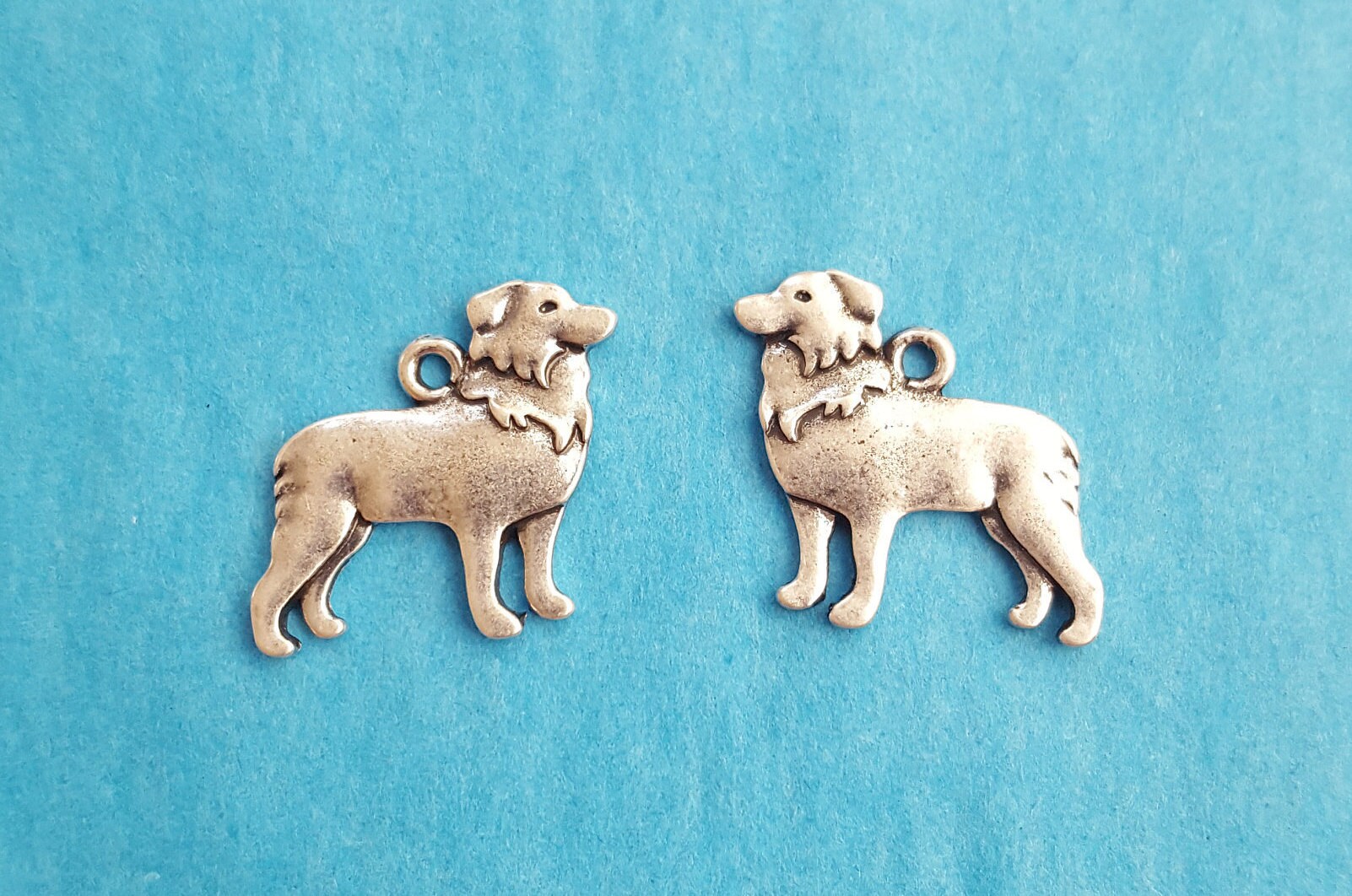 Border Collie Dog Charms - Etsy