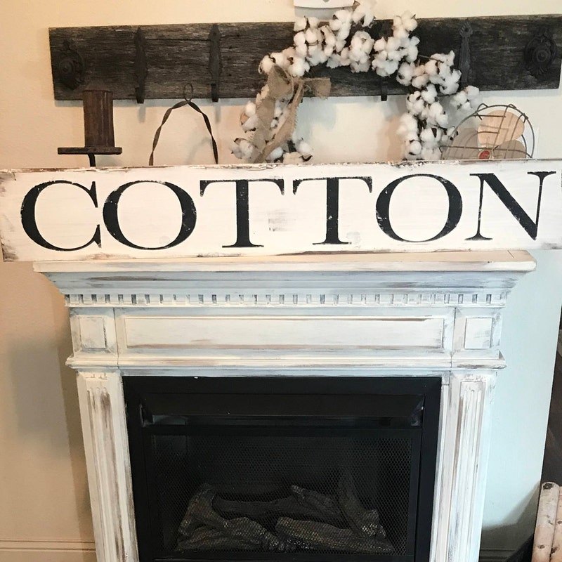 Distressed Wood Sign - Etsy