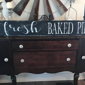 Fresh Baked Pies Sign/ Hand Painted Wood Sign / Antique Sign ...