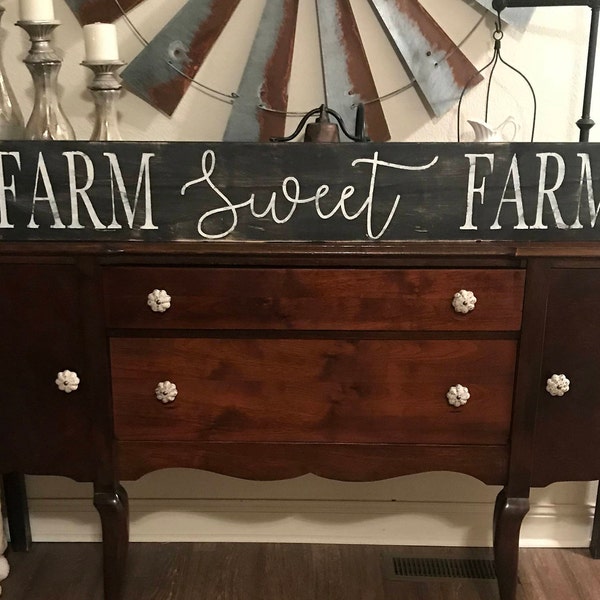 Rustic Farm Sign - Etsy