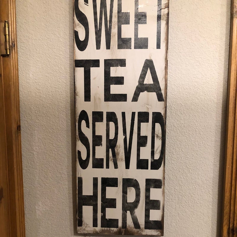 Sweet Tea Sign - Etsy