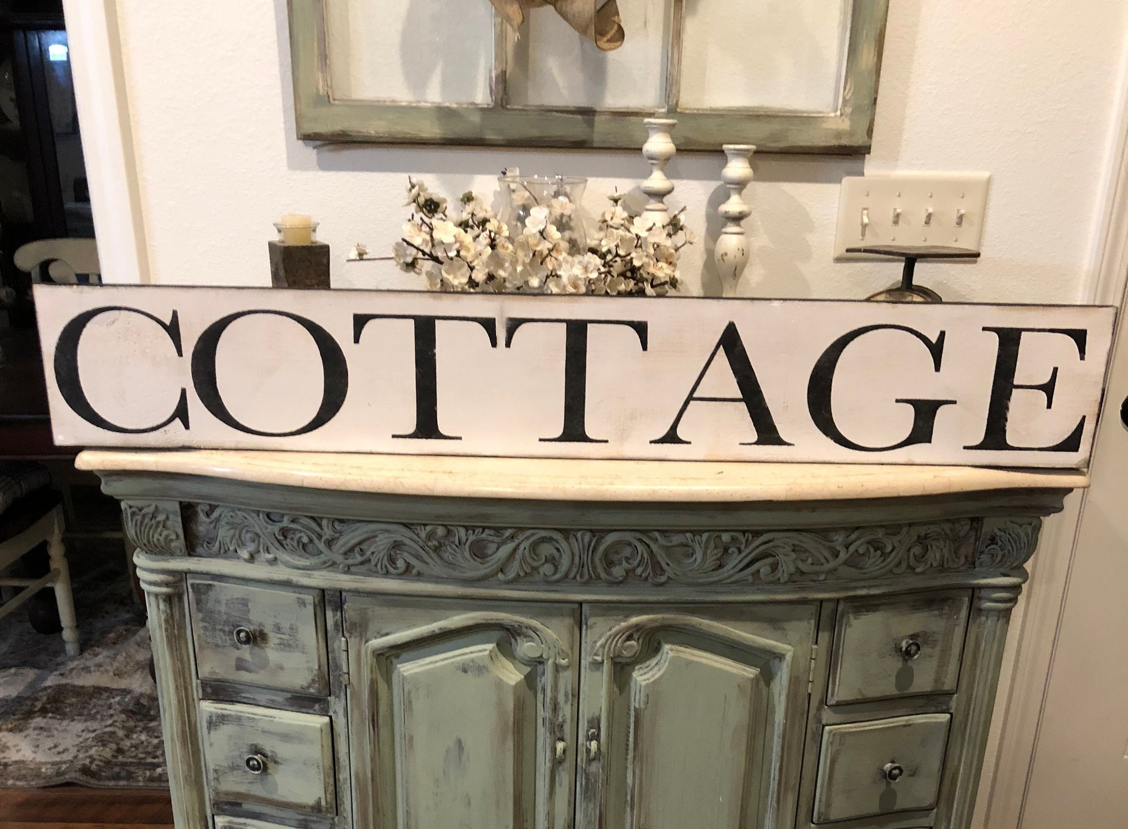 Cottage Sign / Farmhouse Sign /large Farmhouse Sign / Rustic - Etsy