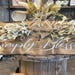 Rustic Blessed Sign: Farmhouse Wood Sign With Floral - Etsy