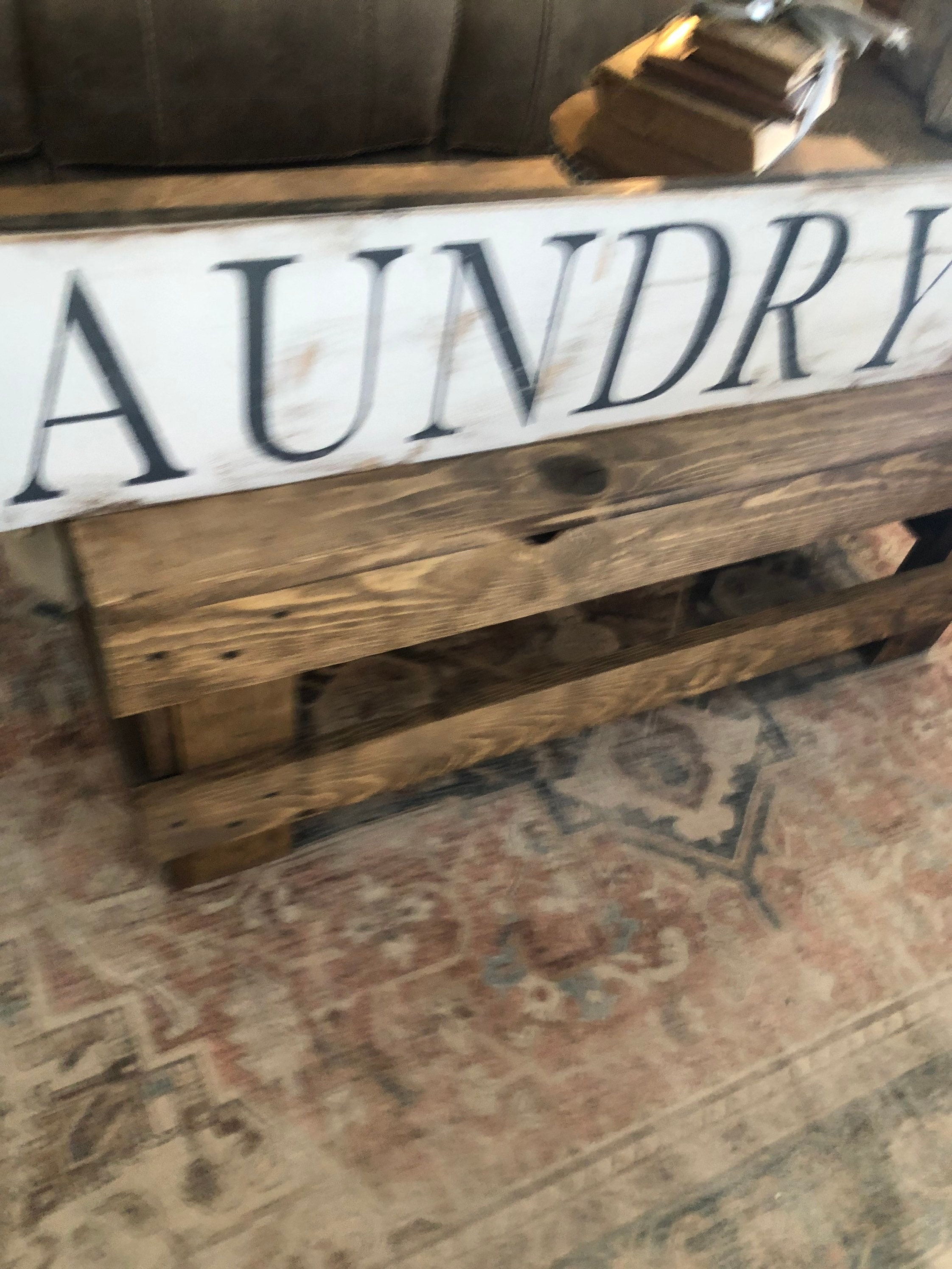 Large Laundry Sign / Rustic Laundry Sign / Farmhouse Wall - Etsy