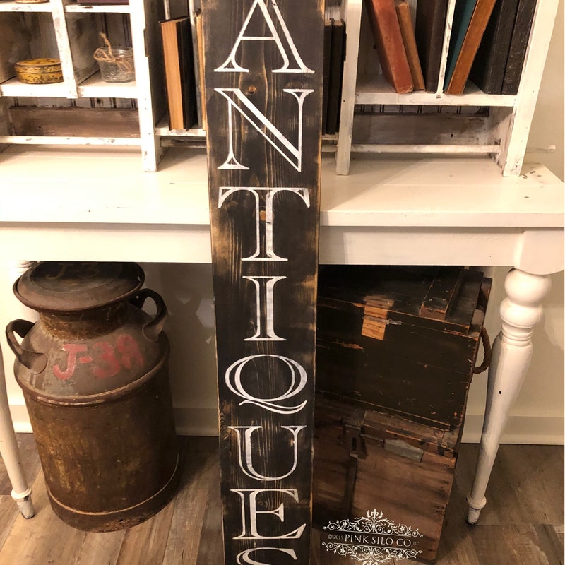 Antique Wooden Sign - Etsy