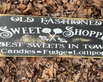 Sweet Shop Sign - Etsy