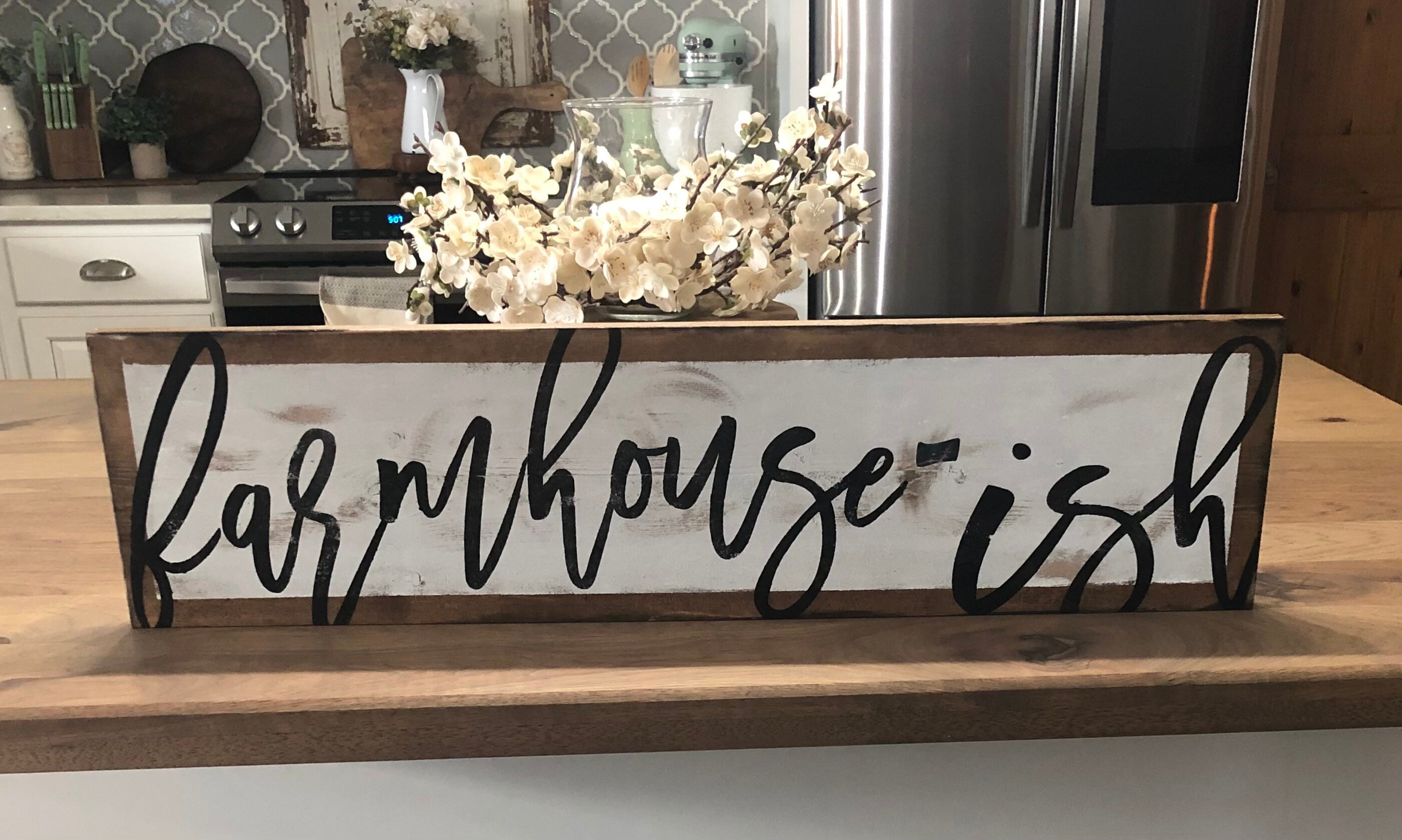Rustic Farmhouse Sign / Farmhouse-ish Sign / Farmhouse Decor/ | Etsy
