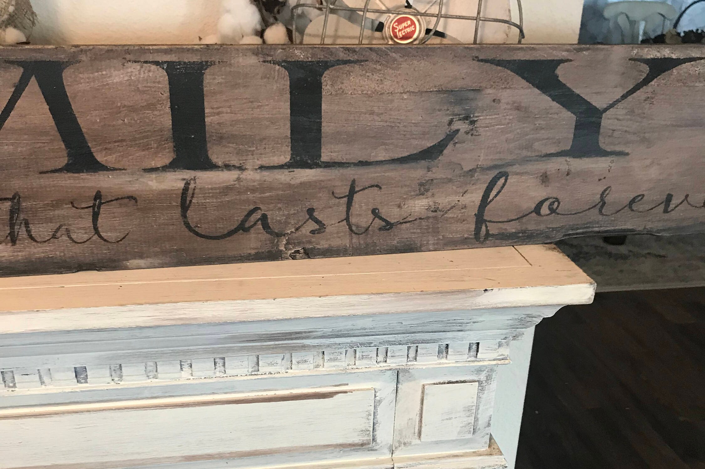 Family is a Gift That Lasts Forever Sign / Huge 4 or 5 Ft Sign | Etsy
