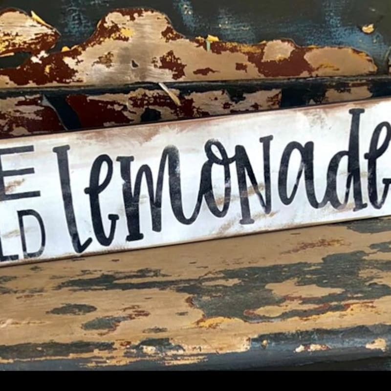 Lemonade Sign - Etsy