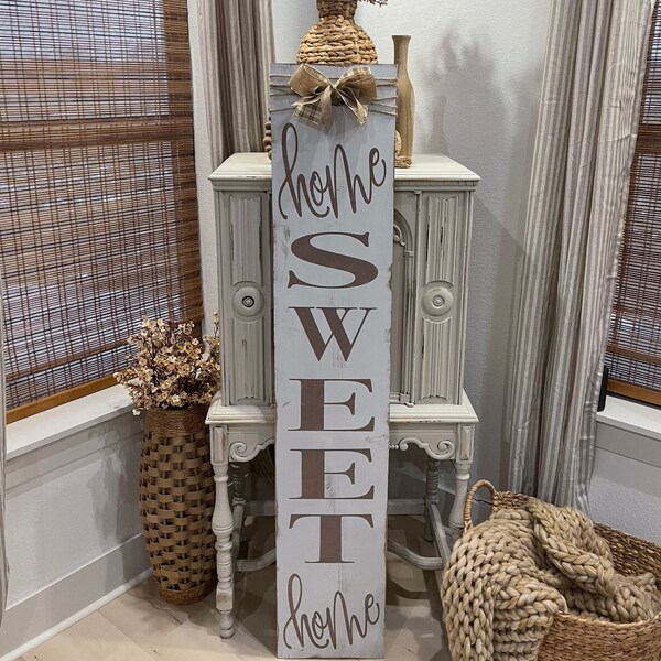 Outdoor Home Sweet Home Sign - Etsy