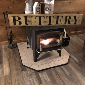 Buttery Sign / Farmhouse Sign / 4 Ft Primitive Sign / Farmhouse Wall ...