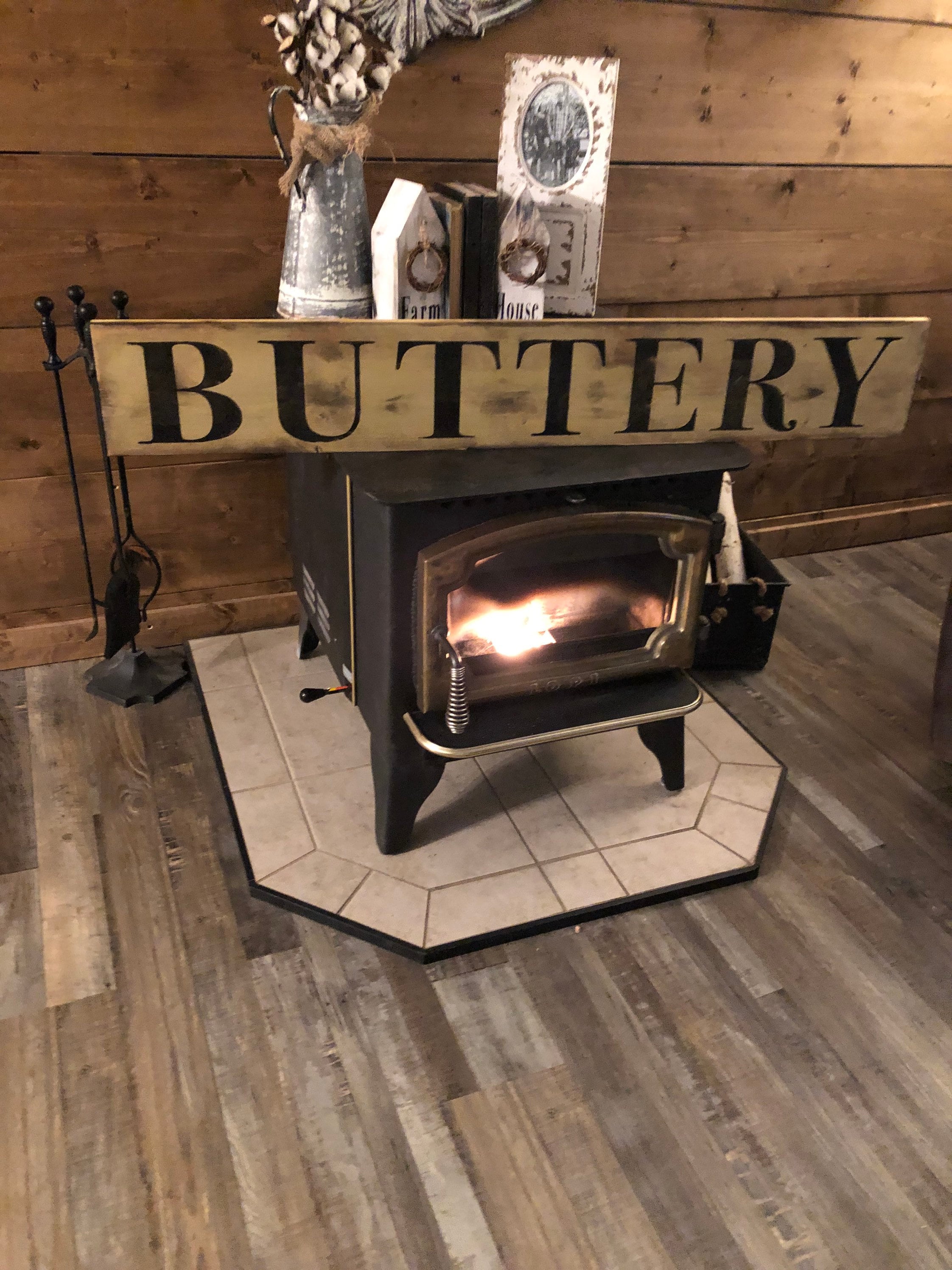 Buttery Sign / Farmhouse Sign / 4 Ft Primitive Sign / | Etsy