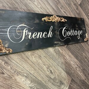 Farmhouse Sign / French Farm and Cottage Sign / Rustic Farmhouse Sign ...