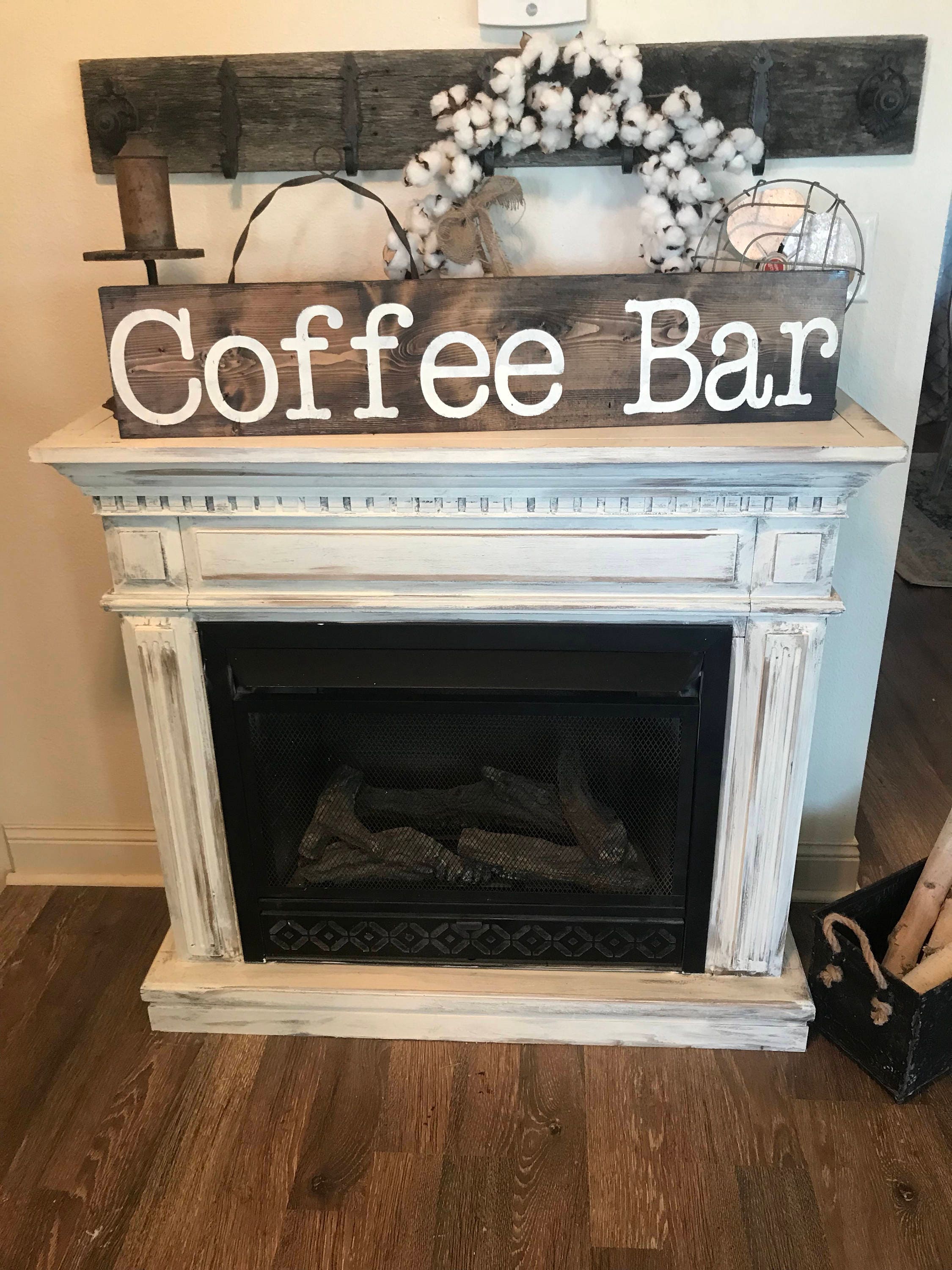 Large Coffee bar sign / 3 or 4 ft / coffee sign / kitchen | Etsy