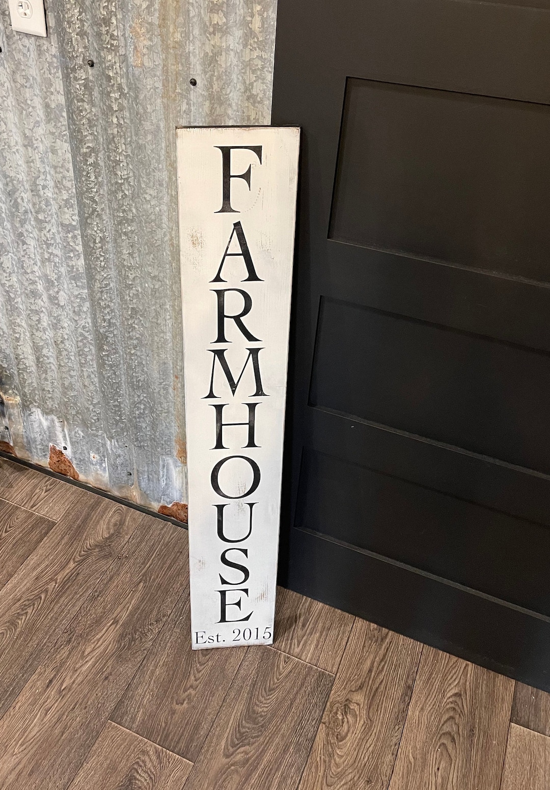 Vertical Farmhouse Sign / Huge Farmhouse Sign / Modern Farmhouse Sign ...
