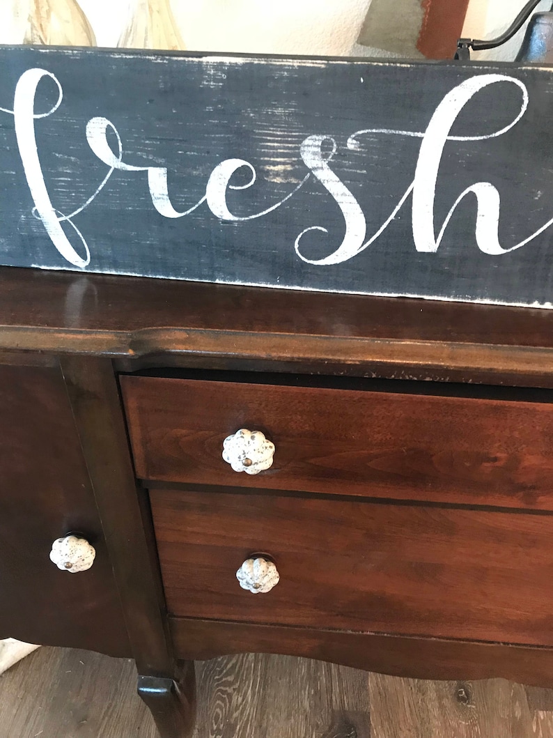 Fresh Baked Pies Sign/ Hand Painted Wood Sign / Antique Sign ...