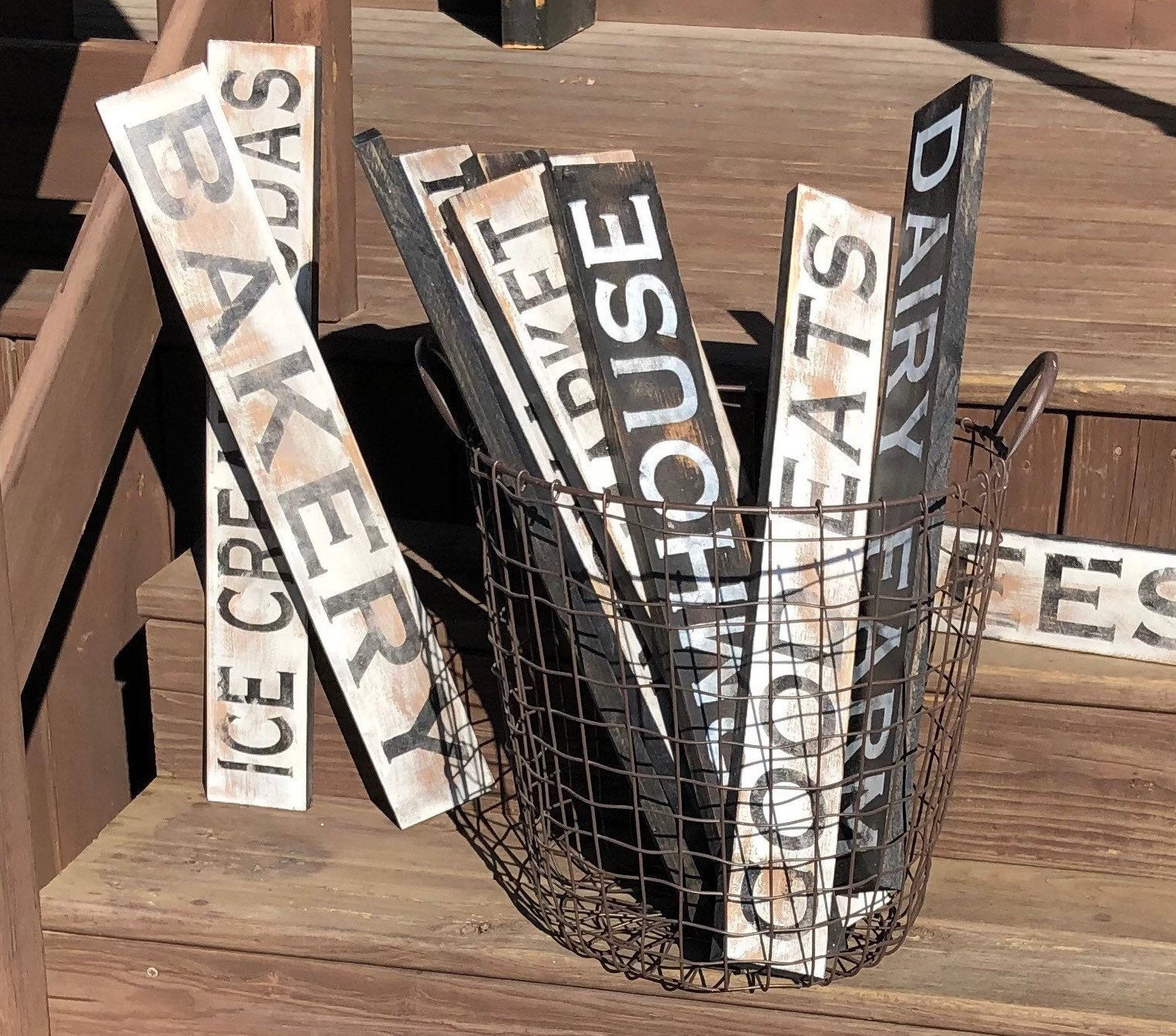 You Pick / Mini Signs / Farmhouse Sign / Rustic Sign / Milk - Etsy