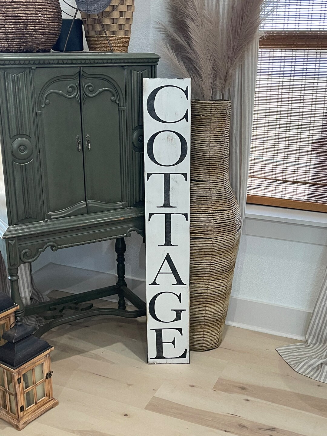 Cottage Sign / Farmhouse Sign /large Farmhouse Sign / Rustic Sign ...