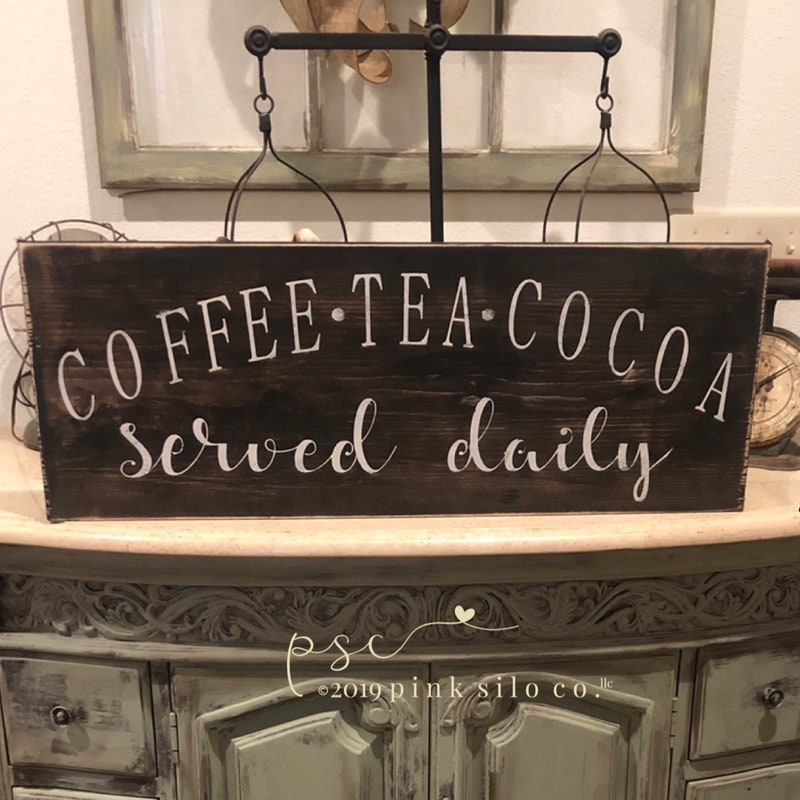 Tea Signs - Etsy