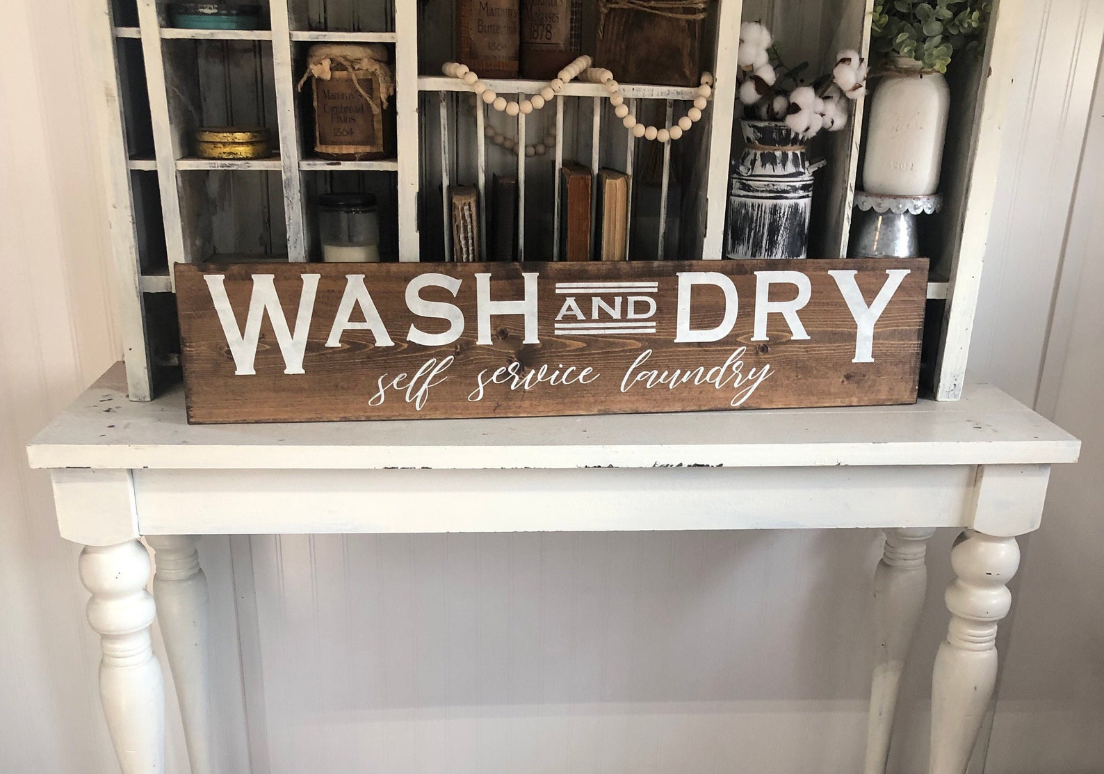 Large Laundry Sign / Rustic Laundry Sign / Wash and Dry Sign / - Etsy