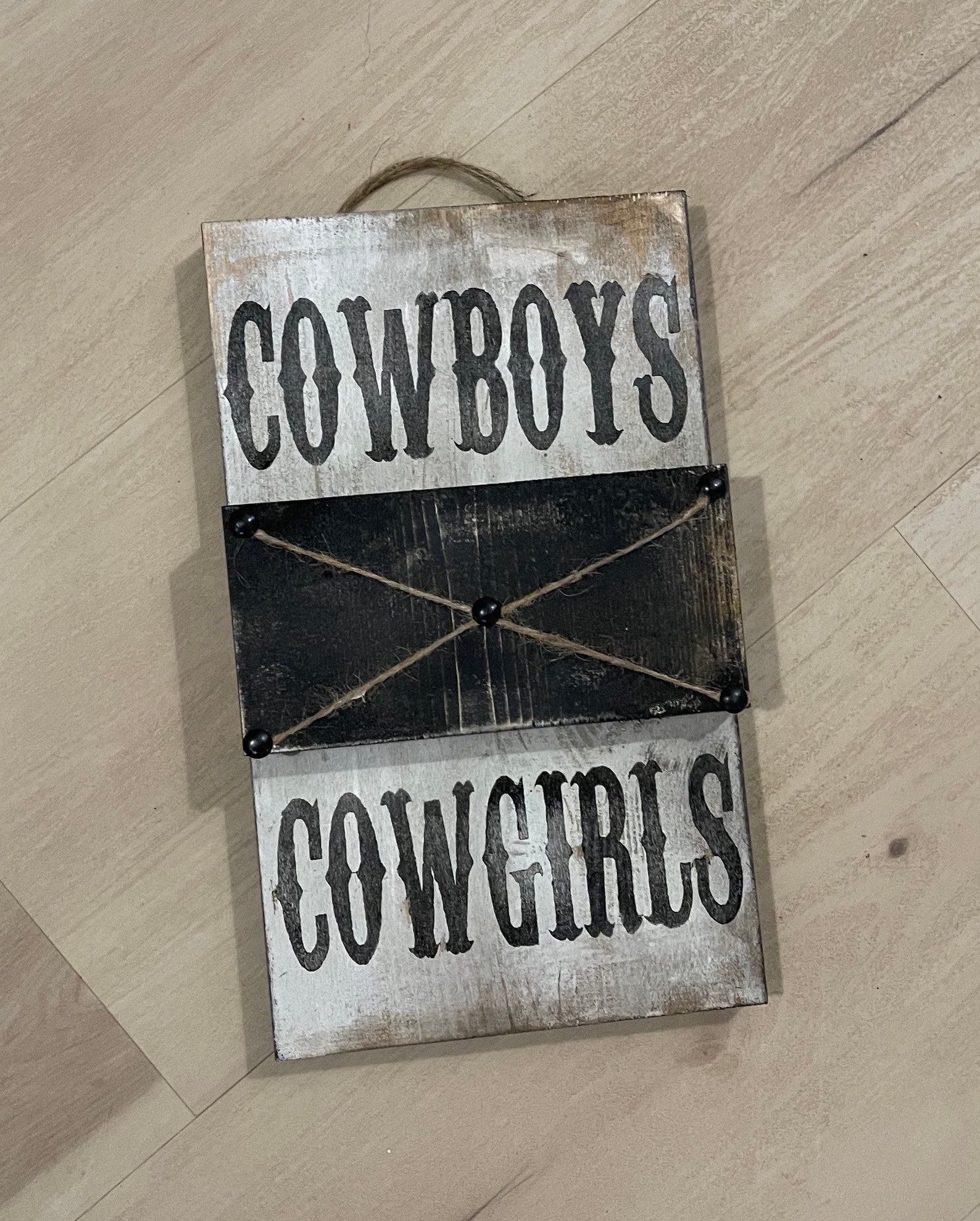 Ready to Ship / Cowboy Cowgirl Restroom Sign / Bathroom Sign / - Etsy