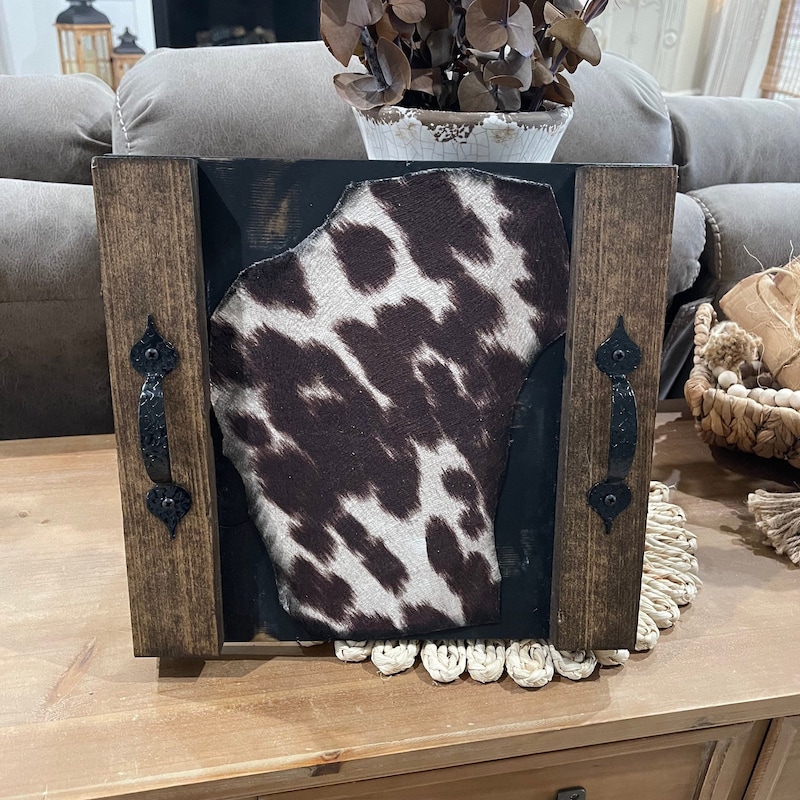Cowhide Decor - Etsy