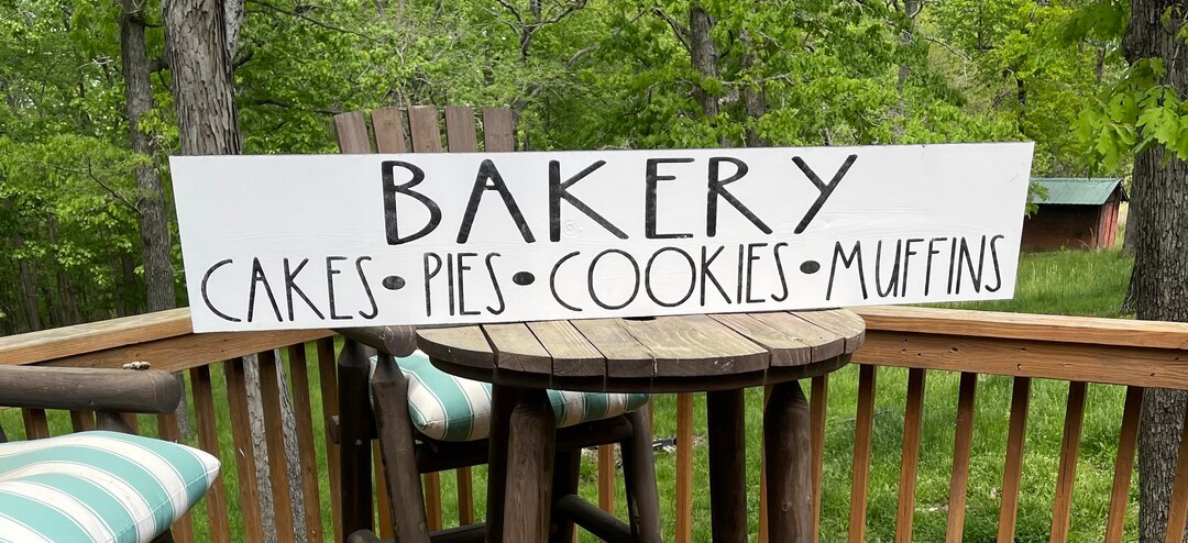 Farmhouse Bakery Sign / Bakery Sign / Farmhouse Sign / - Etsy