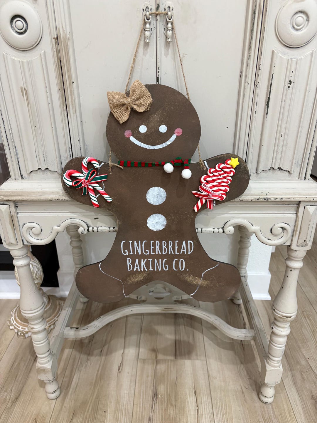 Ready to Ship / Gingerbread Sign / Gingerbread Baking Co. / Christmas ...
