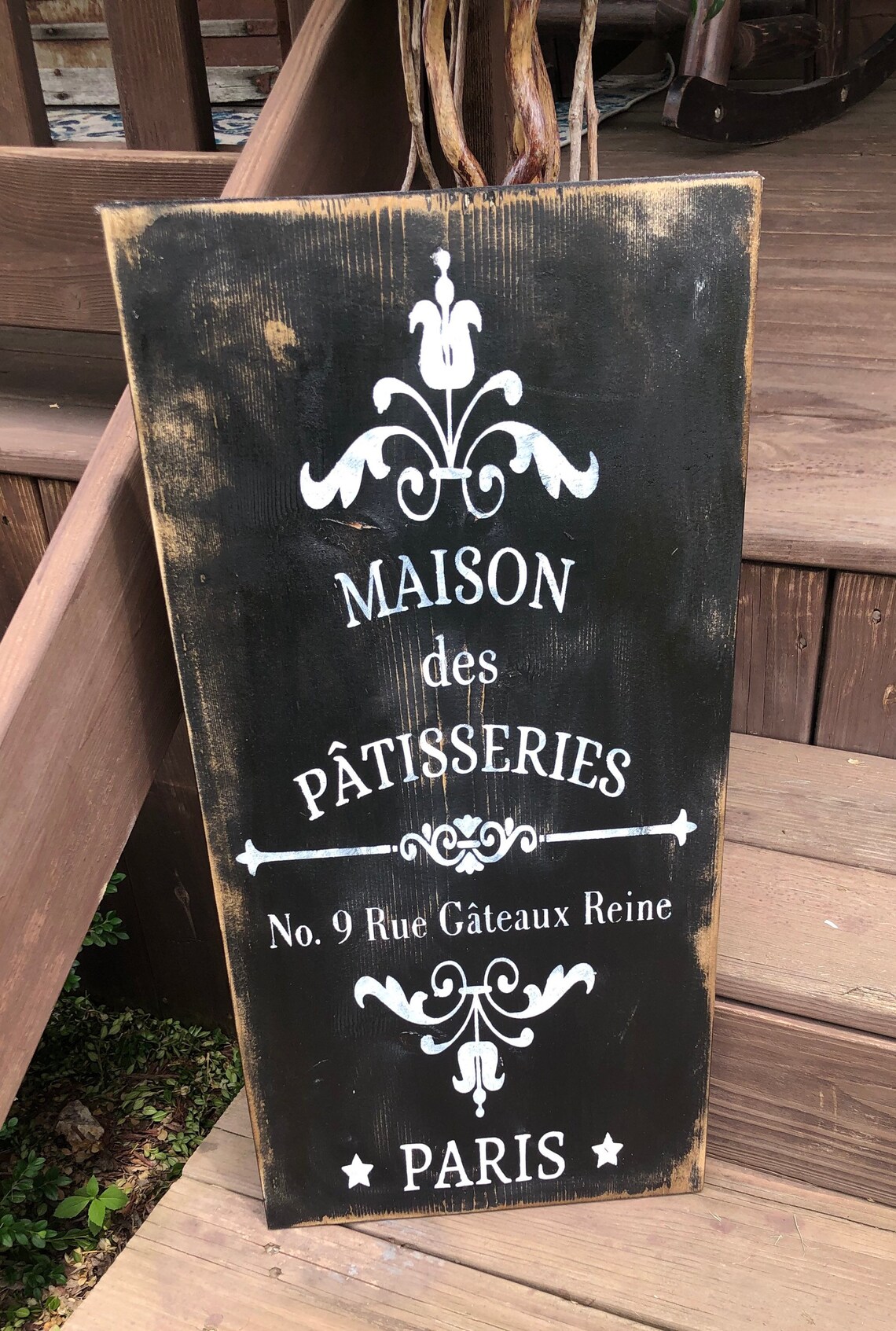 French Country Sign / Patisserie Sign / Paris Sign / Farmhouse Sign ...