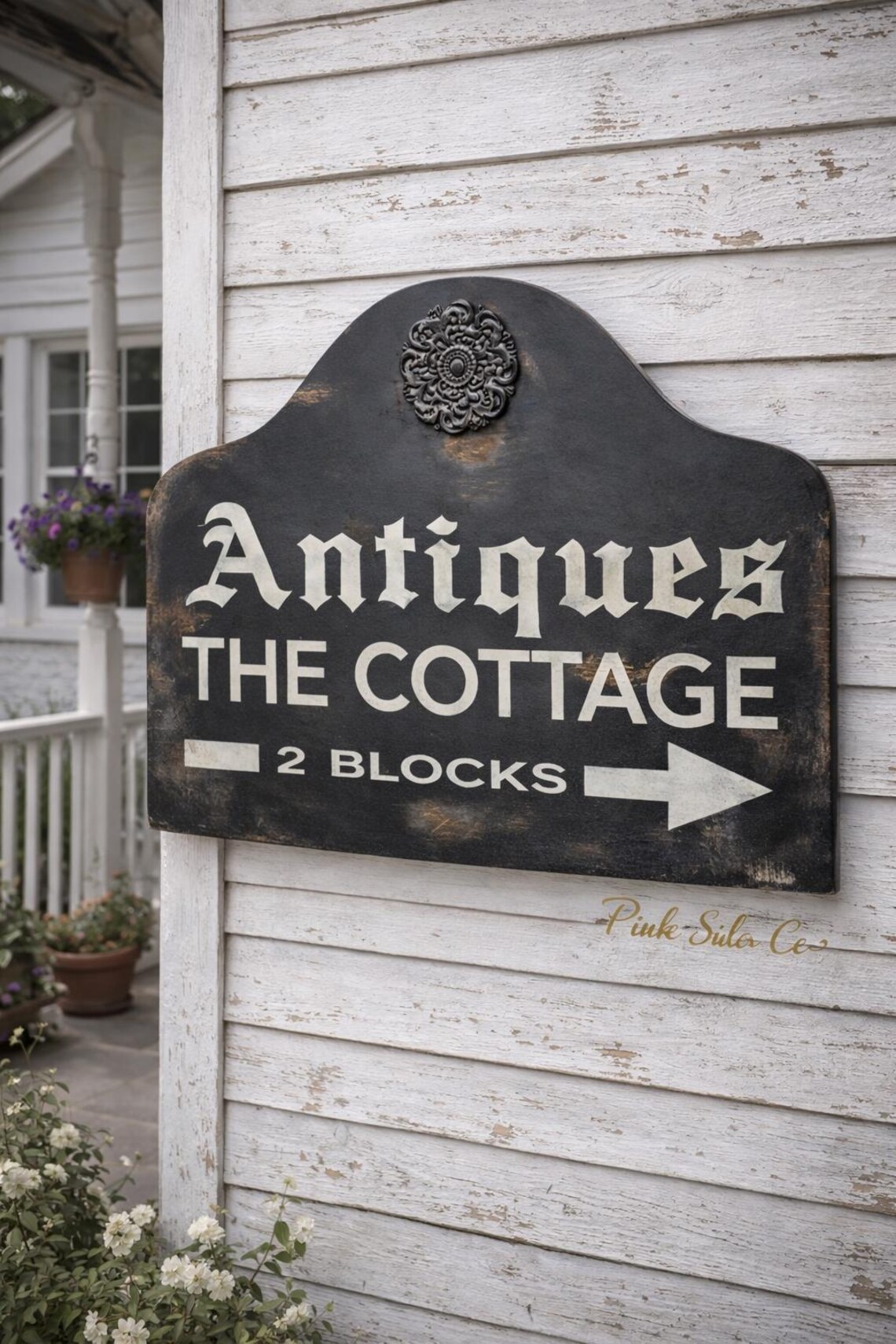 Hand-painted French Country Sign: Farmhouse Cottage Decor (26” X 18 ...