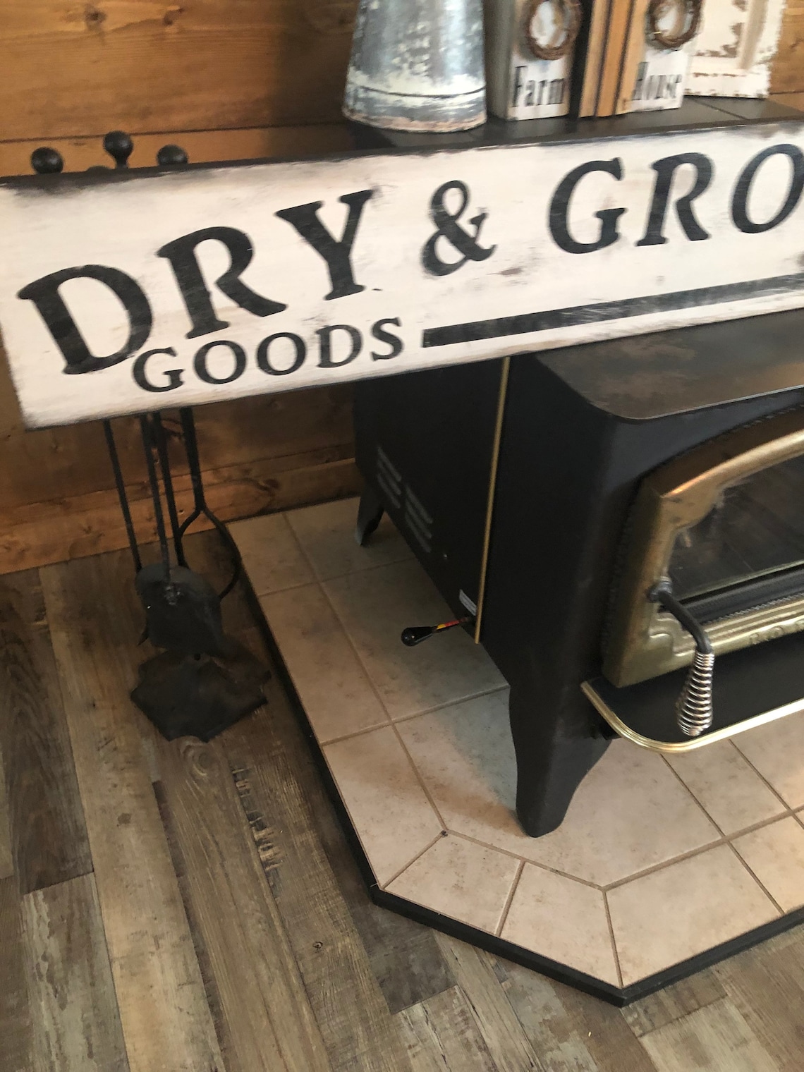 Dry goods and groceries sign / farmhouse sign / grocery sign / | Etsy