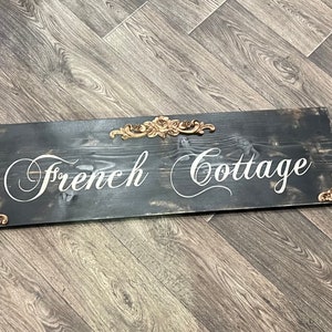 Farmhouse Sign / French Farm and Cottage Sign / Rustic Farmhouse Sign ...