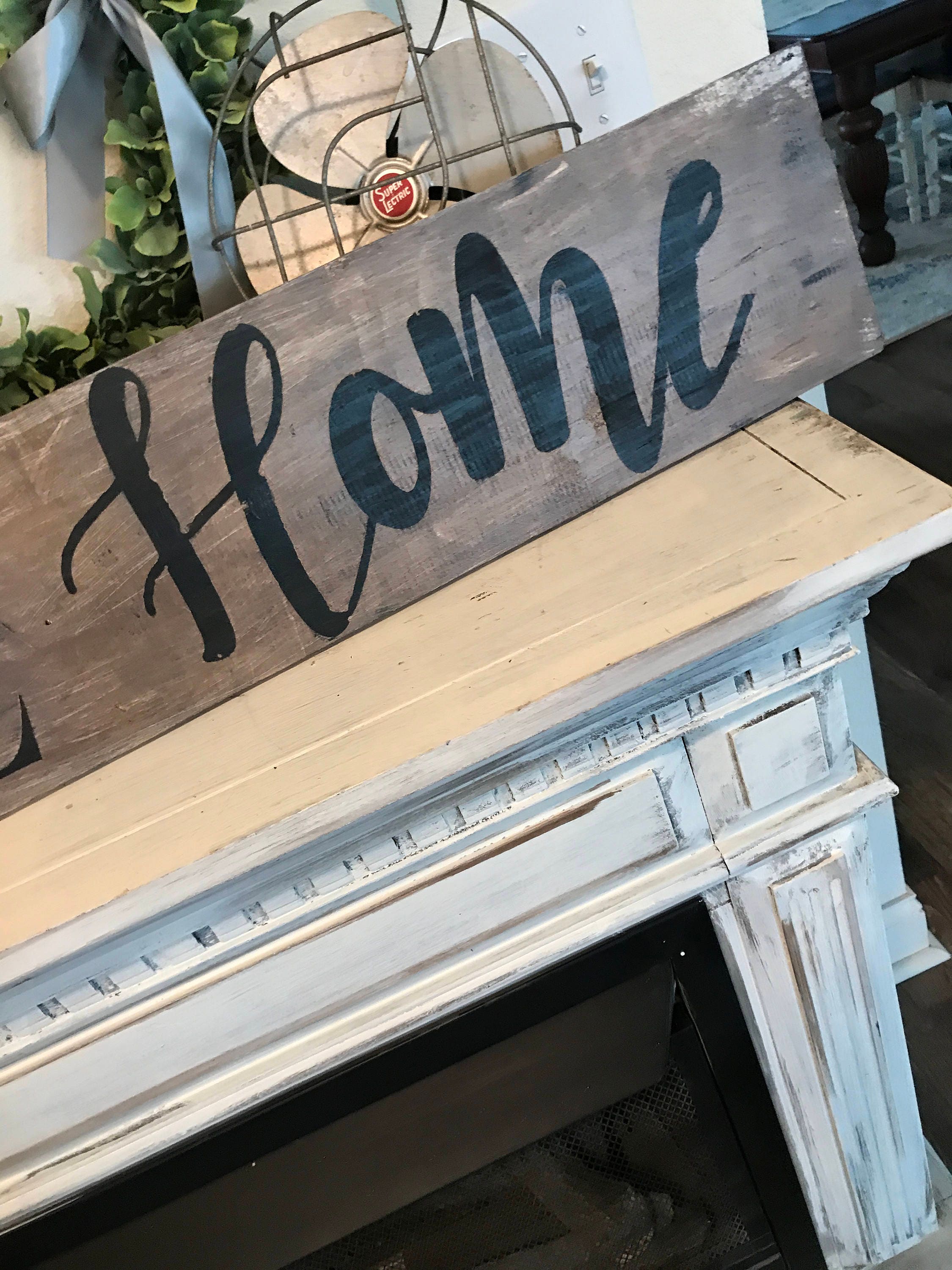 Good to Be Home Sign / Large 4 Ft Sign / Distressed Sign / - Etsy