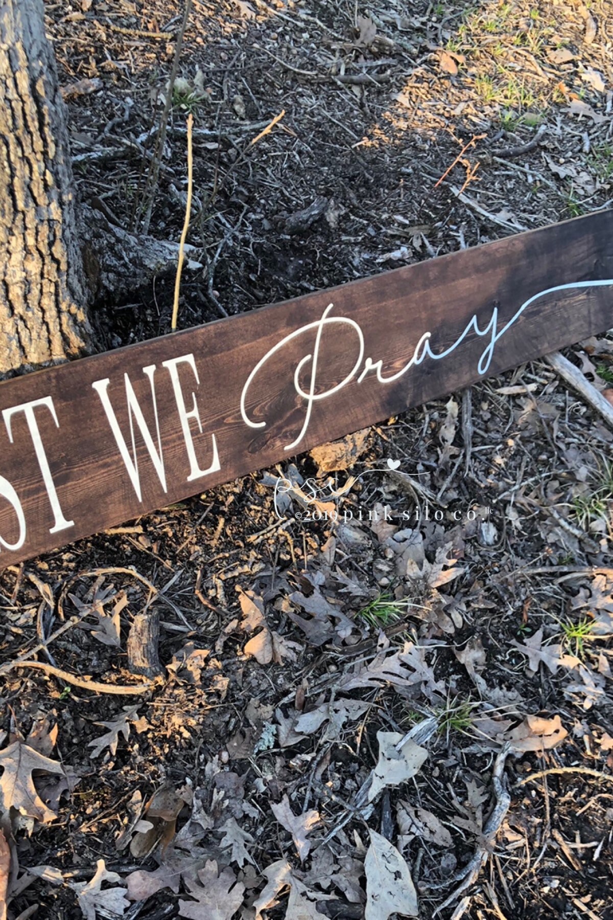 5 ft sign / But first we pray sign / farmhouse wall decor / | Etsy