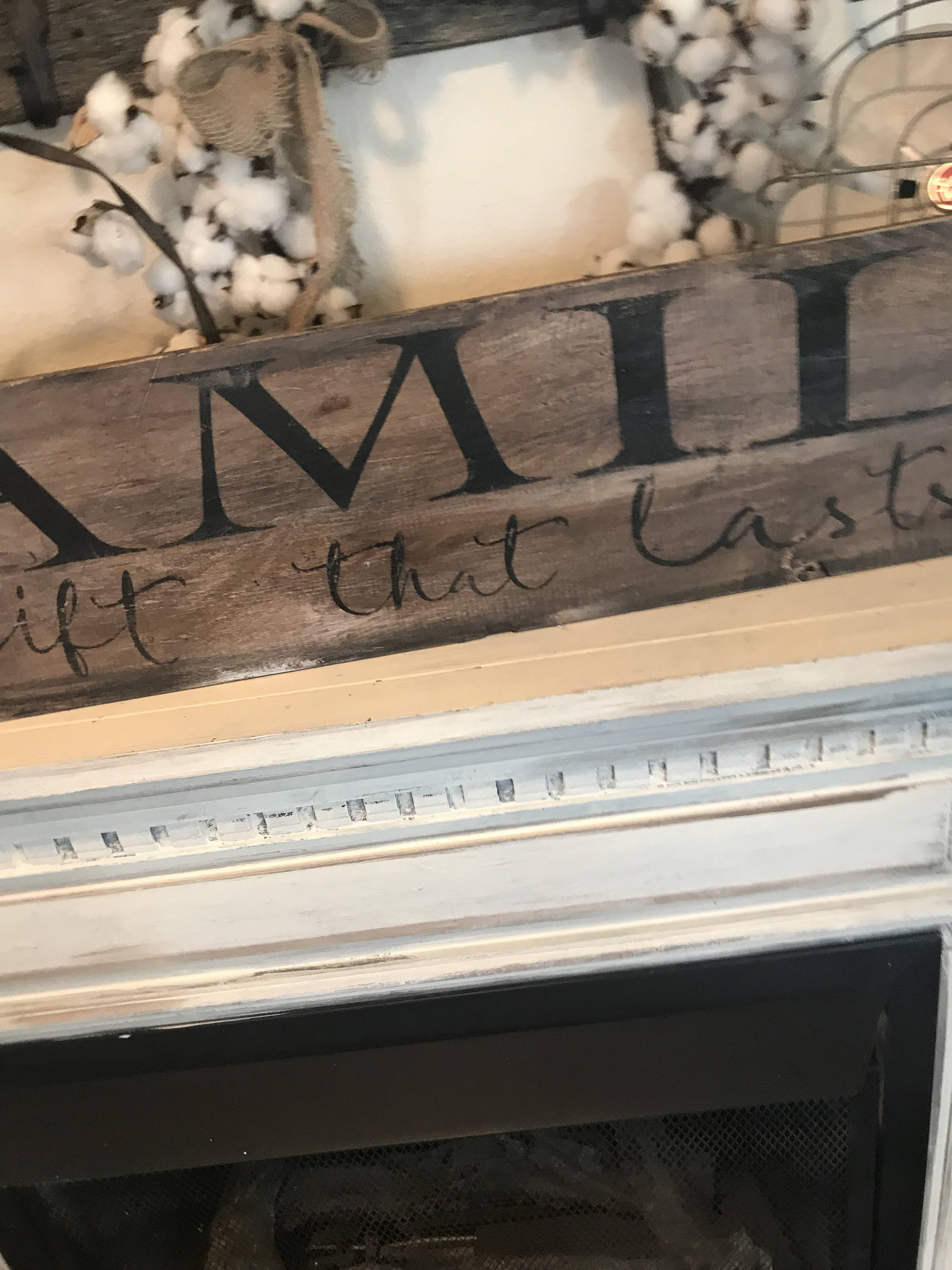 Family is a Gift That Lasts Forever Sign / Huge 4 or 5 Ft Sign | Etsy