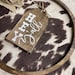 Rustic Cow 'hey Y'all' Sign: Faux Cowhide Western Decor - Etsy