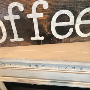 Large Coffee Bar Sign / 3 or 4 Ft / Coffee Sign / Kitchen Sign ...