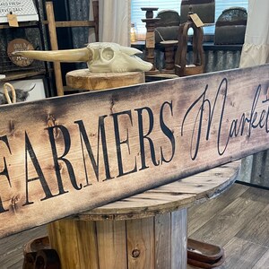 Farmers Market Sign / Farmhouse Bakery Sign / Farmhouse Sign ...