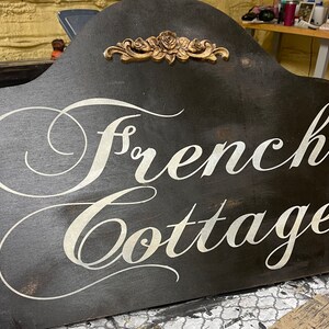 French Country Sign / French Cottage Sign / Farmhouse Sign / - Etsy