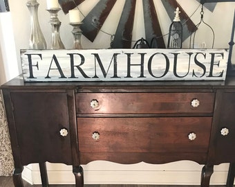 Farmhouse sign | Etsy