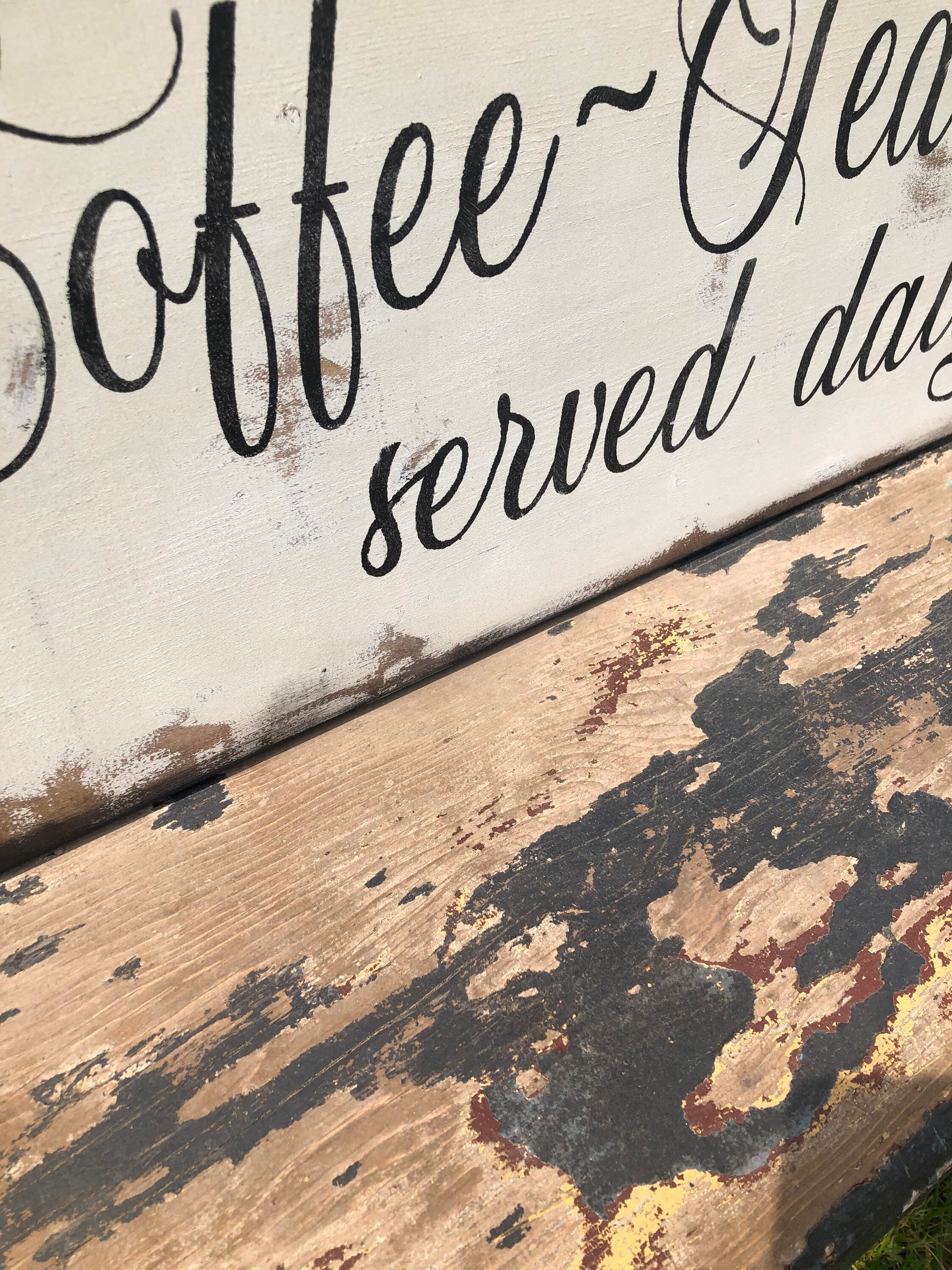 Coffee Tea Cocoa Sign / Farmhouse Coffee Tea Sign / Coffee - Etsy UK
