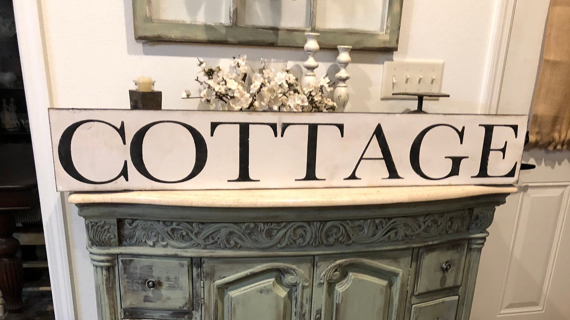 Cottage Sign / Farmhouse Sign /large Farmhouse Sign / Rustic - Etsy